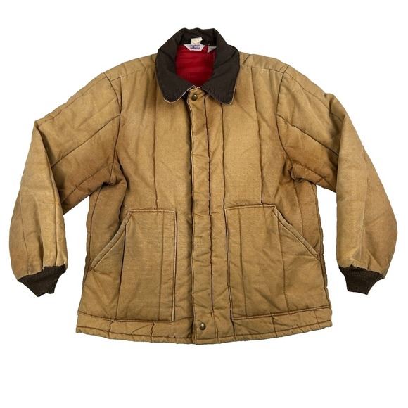 SMITH | Jackets & Coats | Vintage Big Smith Jacket Mens Large Quilt ...